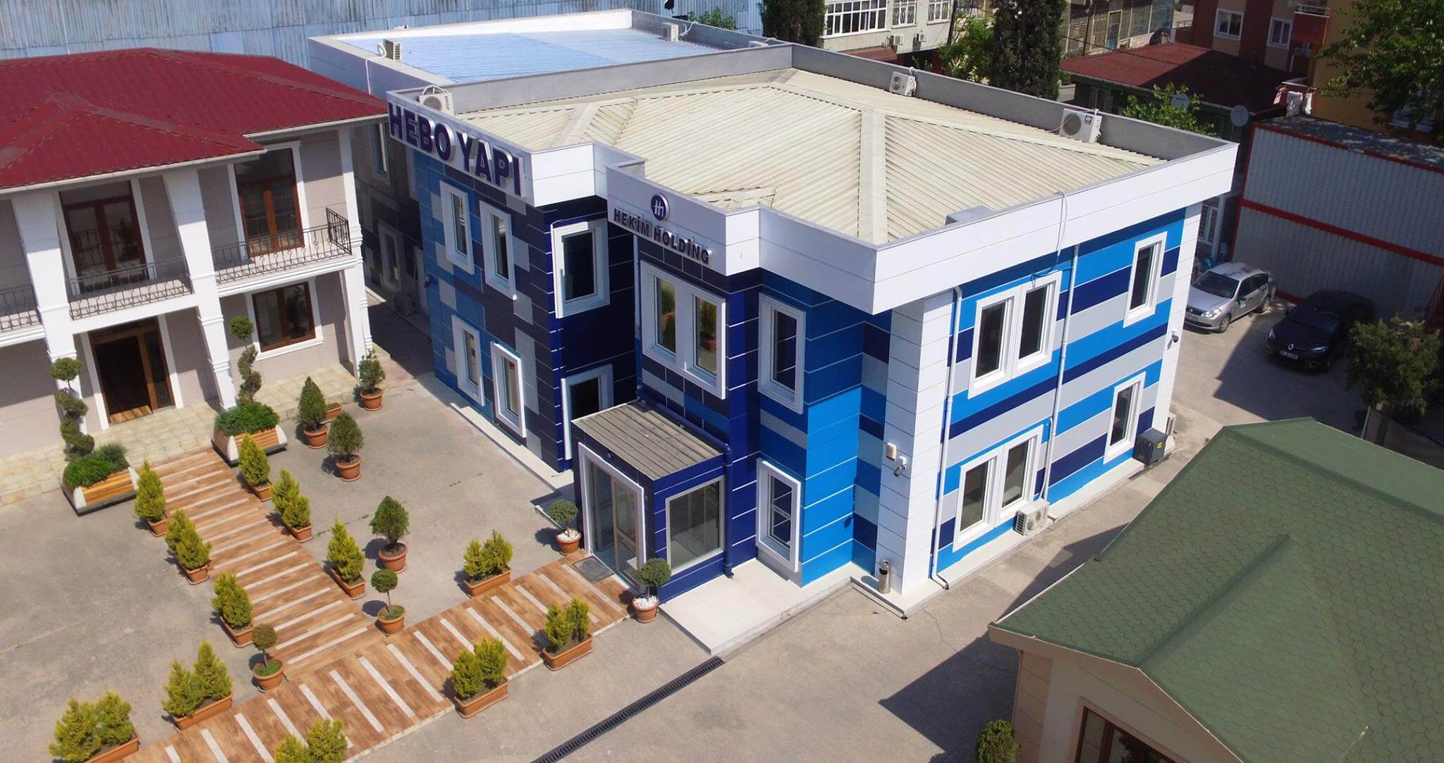 Duplex Light Steel Office Building - Hebo Yapı